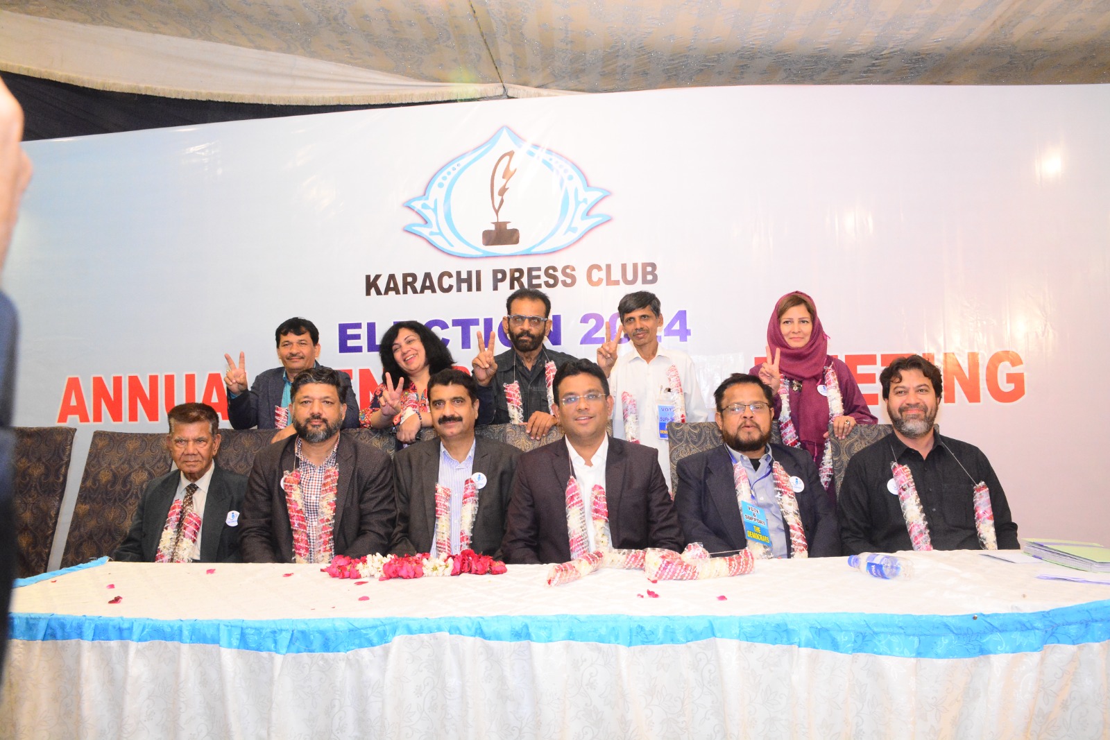Democrats Panel Sweeps Karachi Press Club Election 2024 - KPC